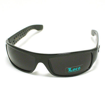 LOCS Sunglasses Gangster Cholo Sunglasses Dark BLACK Shades New ...